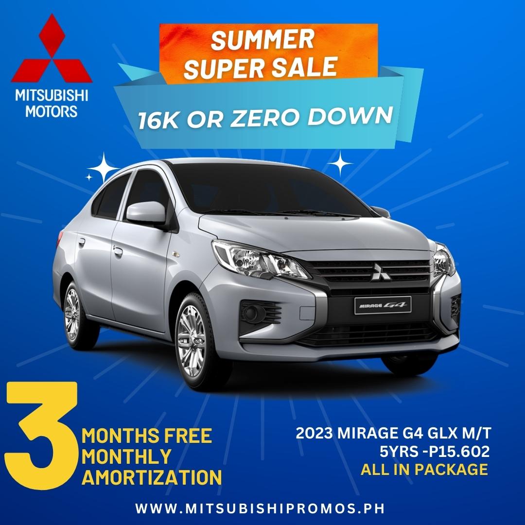 MITSUBISHI MIRAGE G4 PROMOS